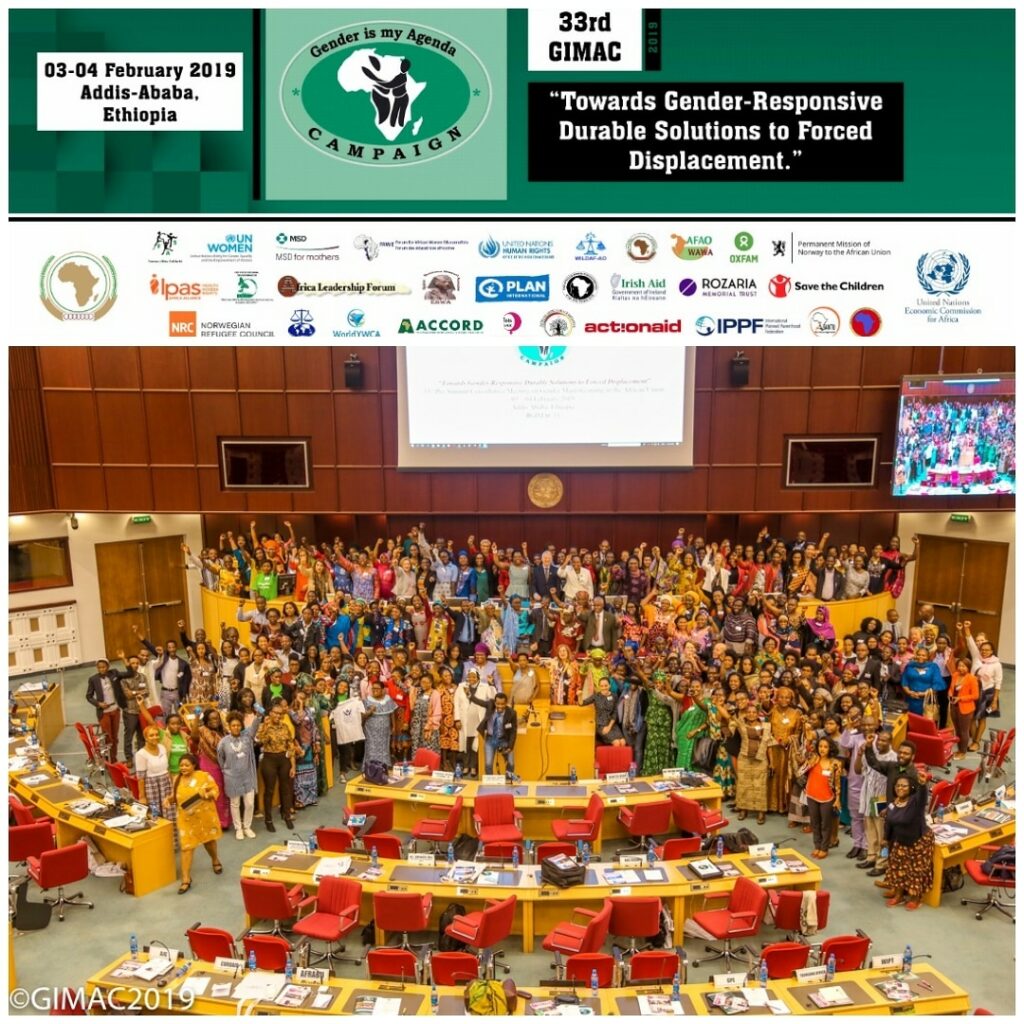 AYC at the 33rd GIMAC meeting 3-4 February 2019 – African Youth Commission